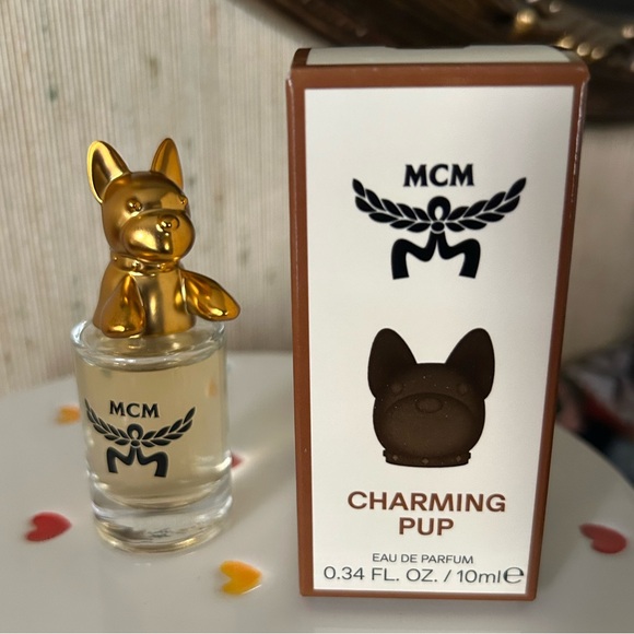 MCM | Bath & Body | Mcm Charming Pup Fragrance Bottle | Poshmark